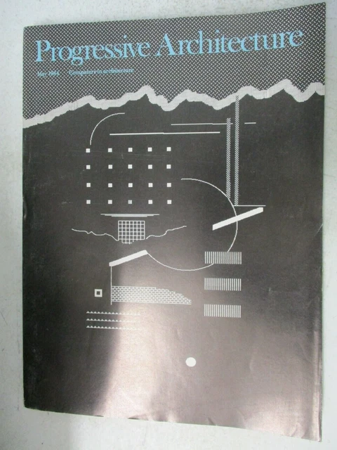 PROGRESSIVE ARCHITECTURE MAGAZINE May 1984 Cad Program 4Th Furniture ...
