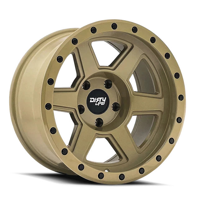 18X9 DIRTY LIFE Compound Desert Sand Wheel 6x5.5 (-12mm) EUR 297,56 ...