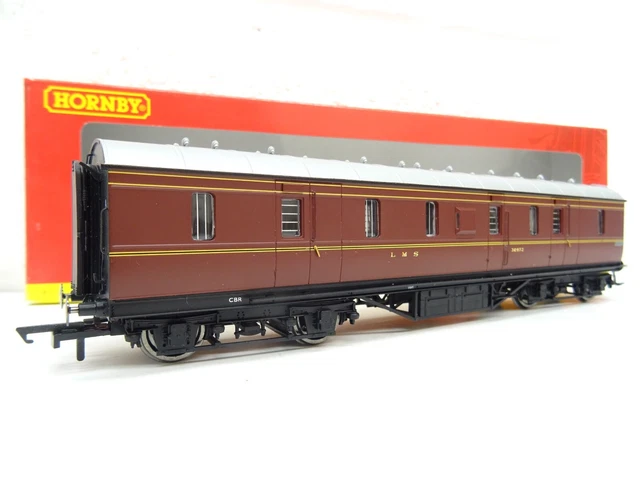 OO GAUGE HORNBY Lms Stanier Full Brake Coach 30972 (Super Detail) R4233 ...