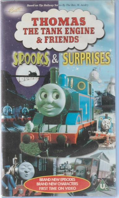 VHS VIDEO - Thomas The Tank Engine And Friends, Spooks And Surprises ...