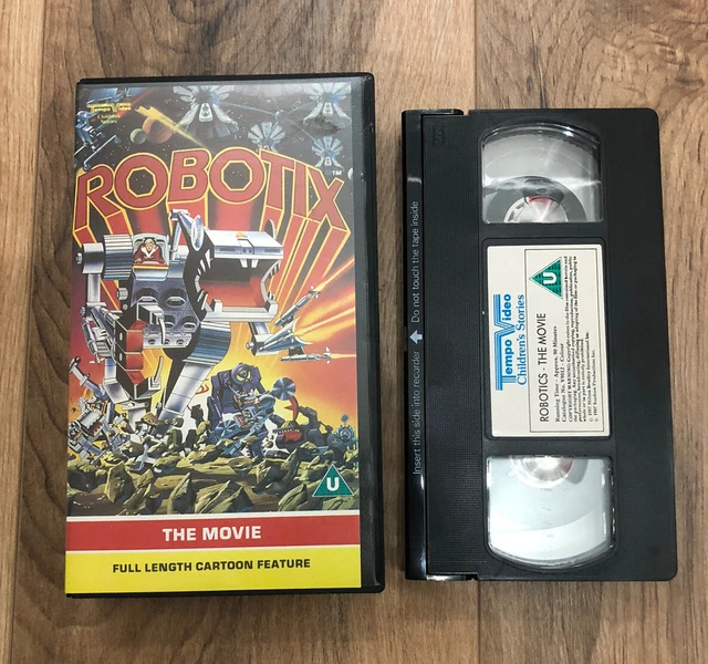 ROBOTIX THE MOVIE - VHS Video Tape, Retro 1980’s £5.00 - PicClick UK