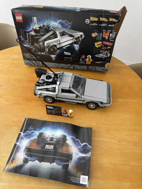 LEGO ICONS: BACK to the Future Time Machine (10300) £125.50 - PicClick UK