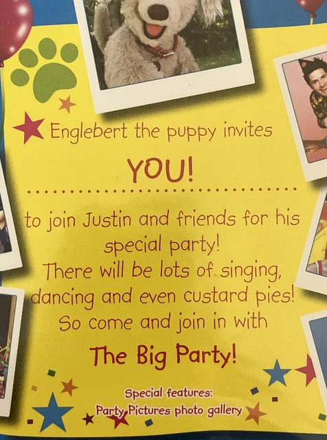 THE BIG PARTY! Live Show! With Justin Fletcher (2011) Justin Fletcher ...