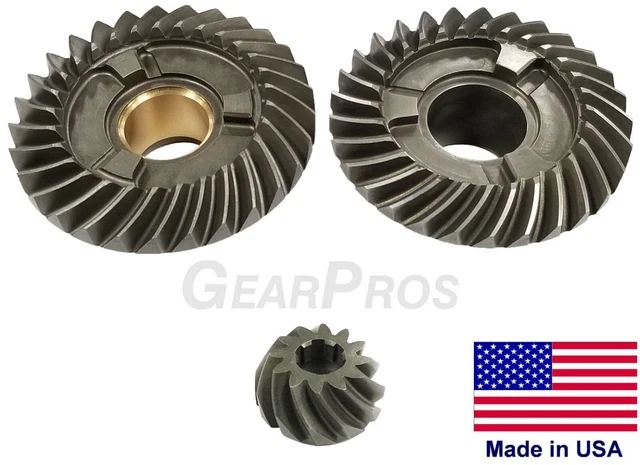 LOWER UNIT GEAR Set 60-75 HP Johnson / Evinrude Outboard Gears - 397338 ...