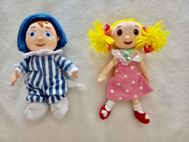 ANDY PANDY/LOOBY LOO 2 Soft Toys From Tv Series 8” Approx Read All ...