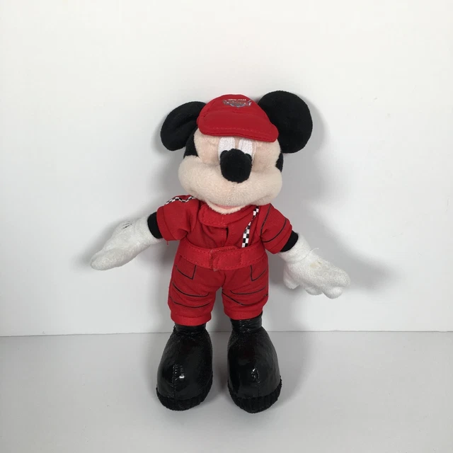 DISNEY PIXAR CARS Mickey Mouse Cars Pit Stop Crew Outfit Lightning ...