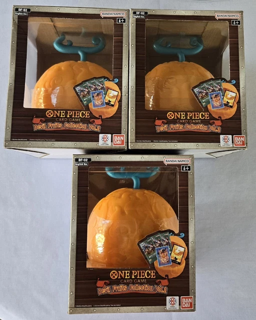 ONE PIECE TRADING Card Game Devil Fruit Vol. 2 Collector Set $40.00 ...