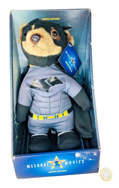 MEERCAT SOFT TOY Batman Boxed Compare the Market ra £12.79 - PicClick UK