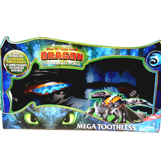HOW TO TRAIN Your Dragon Mega Toothless The Hidden World 23in ...