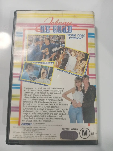 RARE VHS VIDEO Tape JOHNNY BE GOOD Big Box Ex-Rental Movieland $32.00 ...