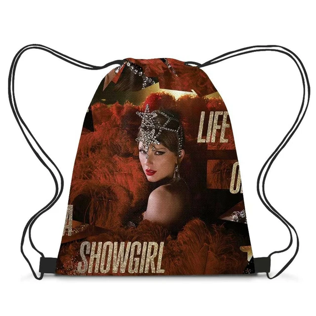 TAYLOR SWIFT THE Life Of A Showgirl Drawstring Bag & FREE Cushion Cover ...