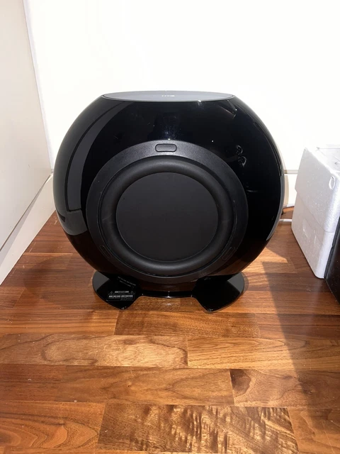 KEF HTB2SE-W ACTIVE Subwoofer ONLY Gloss Black £201.02 - PicClick UK