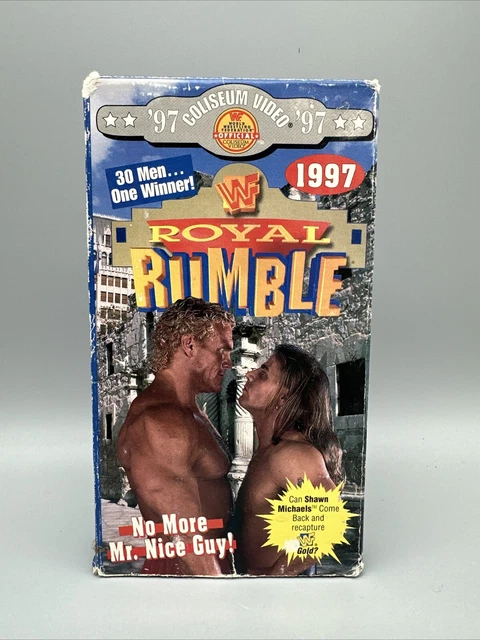 WWF ROYAL RUMBLE 1997 Coliseum Video VHS Wrestling WWE WCW ECW OOP £4. ...