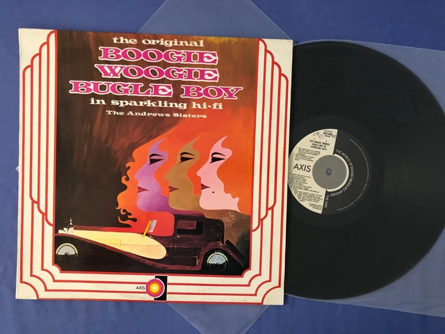 THE ANDREWS SISTERS Boogie Woogie Bugle Box 12" Vinyl LP 1972 Aus AXIS ...