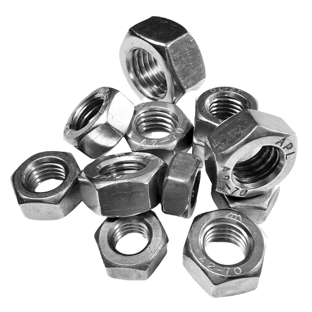 SECHSKANT-MUTTERN DIN 934 Edelstahl Rostfrei A2 V2A/A4 M1,6- M3 M4 M5 M6 Bis M24 EUR 4,67 ...