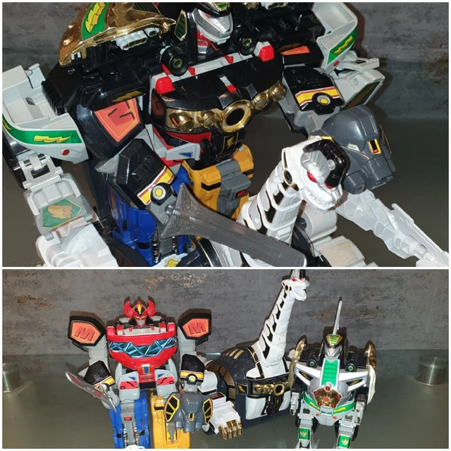 MMPR POWER RANGERS ULTRAZORD! / Megazord+Dragonzord+Titanus Bandai ...