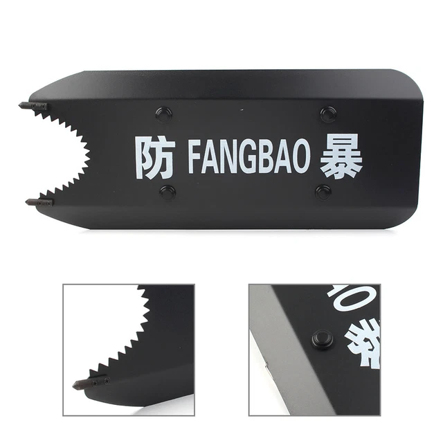 SELF-DEFENCE ARM TYPE Anti-Riot Shield Aluminum Handheld Public Safety ...