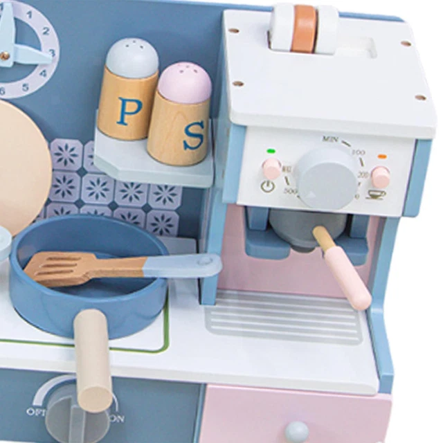 KITCHEN WOODEN PLAY Set Realistic Creative and Imaginative Skills ...