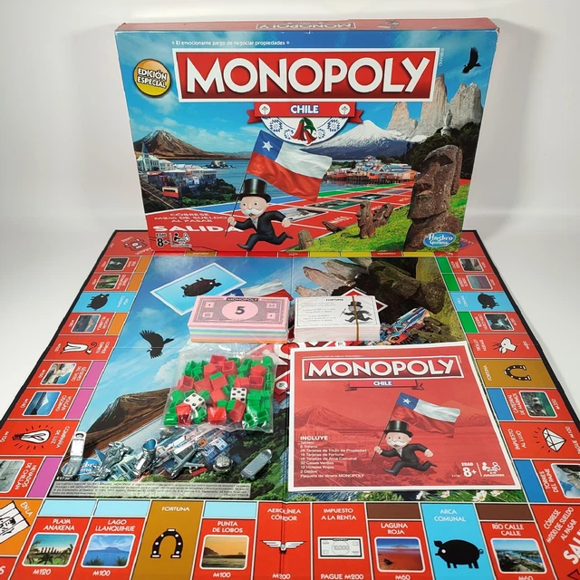 MONOPOLY CHILE SPANISH Edition by Hasbro Monopoly Board Game £125.47 ...