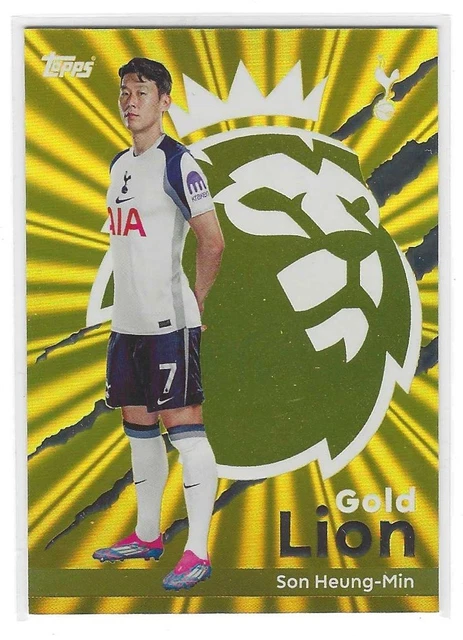 TOPPS PREMIER LEAGUE 2025-26 No. GL 16 Son Heung-Min Gold Lion £23.64 - PicClick UK