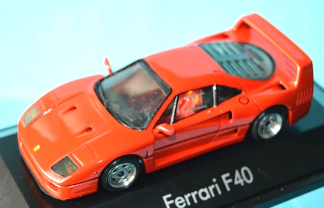 FERRARI F40 HERPA-ROBUSTELLI-BURAGO 1:43 no-STARTER-ABC-BBR-TRON…modèle ...