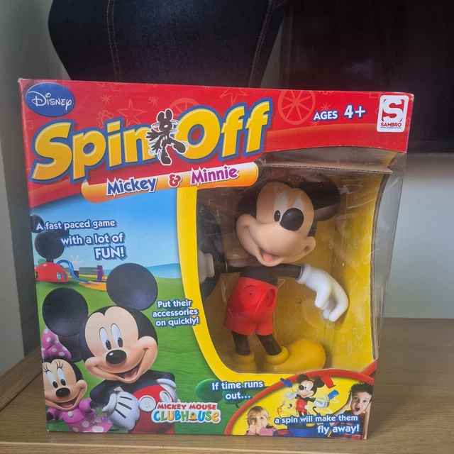 OFFICIAL DISNEY MICKEY Mouse Clubhouse Spin Off Game - Brand New Sealed £37.08 - PicClick UK