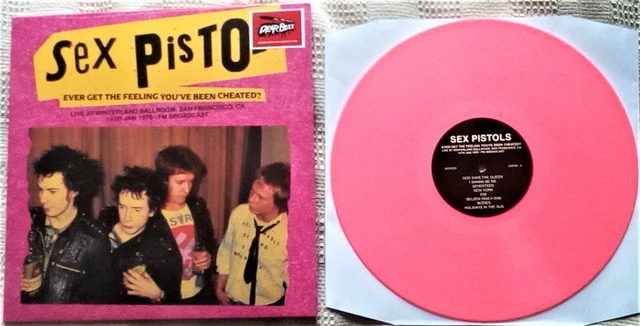 Sex Pistols Limited Edition Pink Vinyl Ever Get The Feeling You‘ve Been