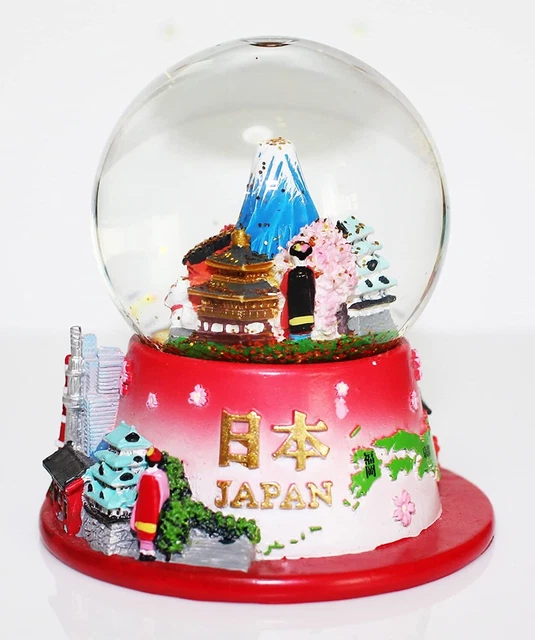 SNOW GLOBE JAPAN Mt. Fuji Kinkakuji MaikoTokyo Tower ?Heavy Rotation ...