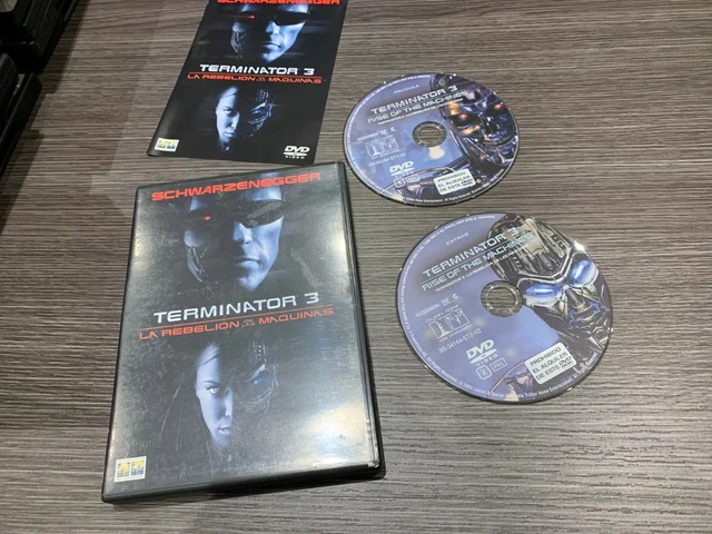TERMINATOR 3 DVD La Revelion De Las Machines Schwarzenegger Edition ...