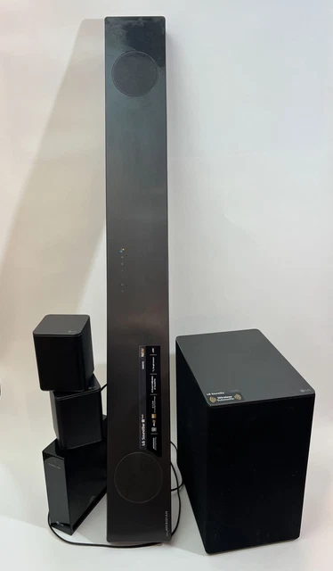 LG SOUNDBAR + Sub ( LGSN9YG) +Surround sound speakers ( LGS78S1-S) £203 ...