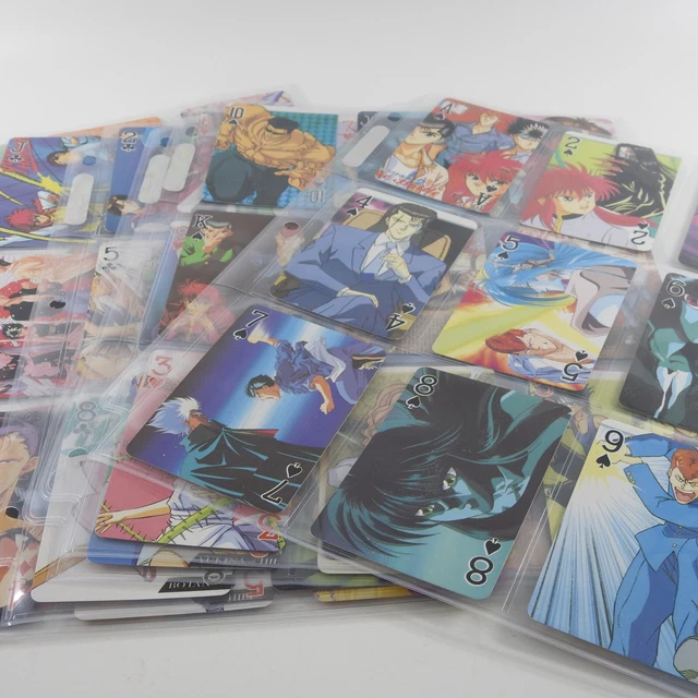 YUYU HAKUSHO ANIME Playing Cards Complete 54 Standard Deck Jokers No ...