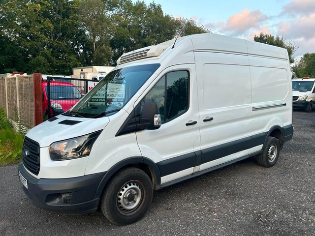 FORD TRANSIT T350 130 Bhp Lwb Fridge Van 2018 68 Reg Euro 6 £6,999.00 ...