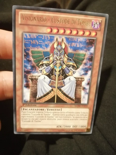 YU GI OH Visionary Grave Keeper Card LCJW-IT259 Rare 1st Edition NM £1. ...