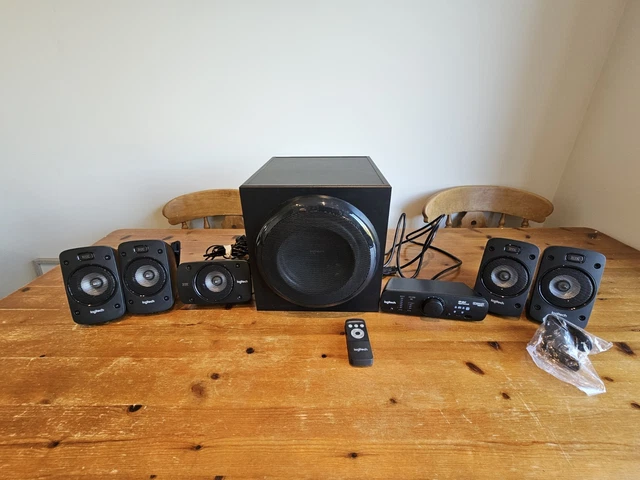 LOGITECH Z906 5.1 Surround Sound Speaker System THX Dolby Digital £183. ...