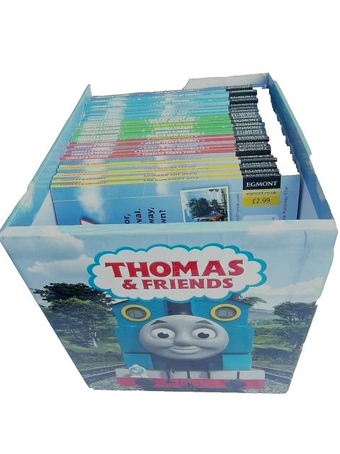 THOMAS THE TANK ENGINE AND FRIENDS book box - 33 books £2.99 each ...
