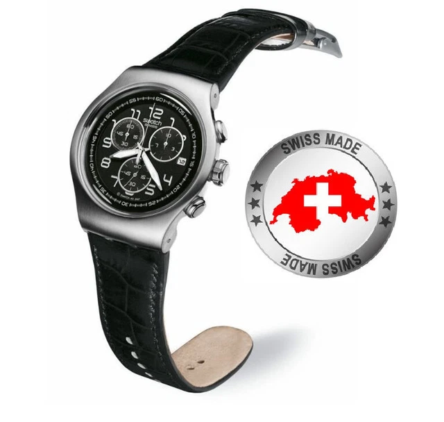 ORIGINAL SWISS MADE Swatch Irony the Chrono TRAPPED - ungetragen EUR ...