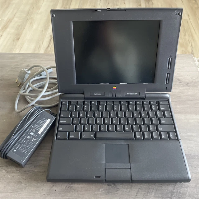 VINTAGE APPLE MACINTOSH Powerbook 190 VTG 1995 Series Laptop M3047 ...
