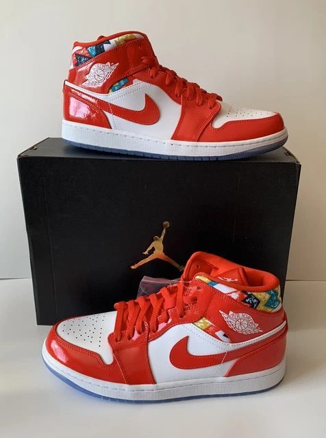 AIR JORDAN 1 Mid SE, Chile Red / White, Men's Size 10, DC7294 600, NEW WITH BOX! $219.97 ...