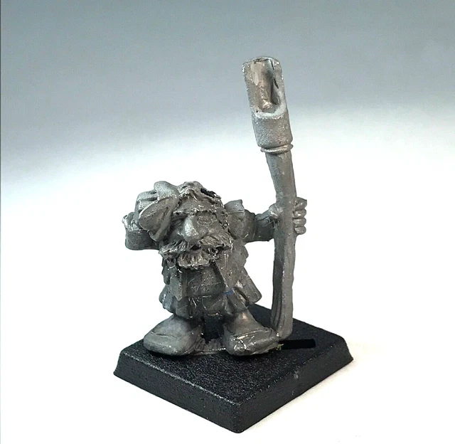 CLASSIC METAL DWARF Siege Cannon Crew OOP - Citadel Warhammer Fantasy ...