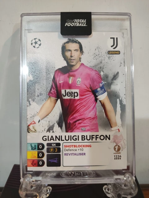 CARD BUFFON JUVENTUS Legend Topps Total Football 2022/23 1st ed. 1226 🦓 ...