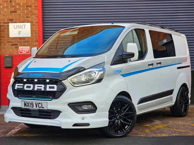 2019 FORD TRANSIT custom *Automatic* DVC *PREMIUM PACK* 7 Seat double ...