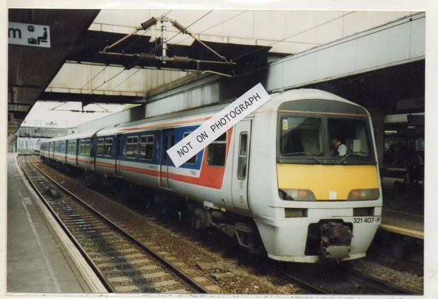 CLASS 321 321407 AT COVENTRY 19/4/99.PHOTOGRAPH 10 x 15cms £0.99 ...