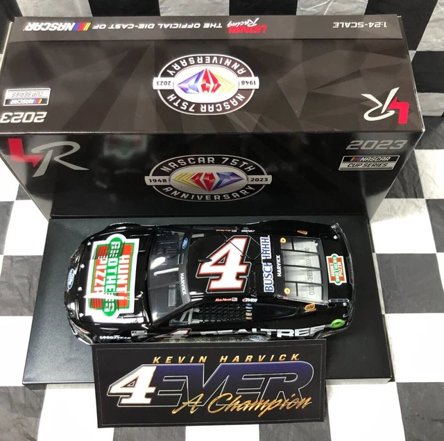 KEVIN HARVICK #4 Hunt Brothers Pizza Camo Black 2023 1:24 Mustang ...