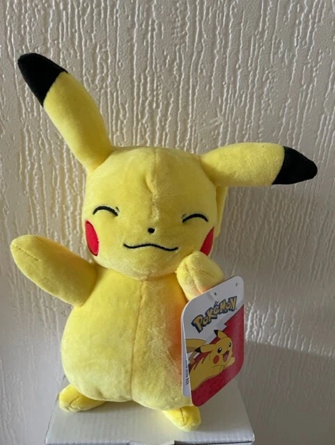 POKEMON PIKACHU SMILING Plush Soft Toy 8 Inch Official New £13.50 ...