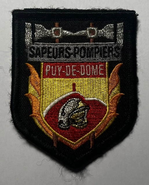 ÉCUSSON SAPEURS POMPIERS France Puy Du Dôme EUR 15,00 - PicClick FR