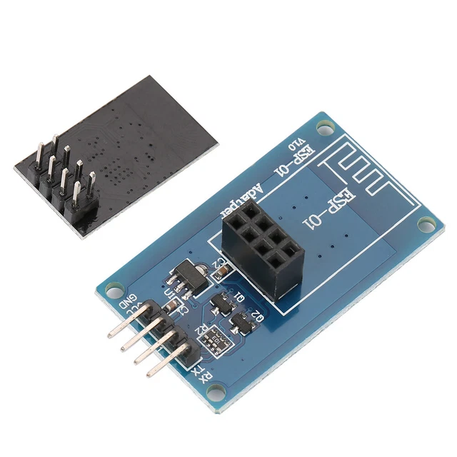 ESP8266- SERIAL WI-FI - Wireless Transceiver Module With - Adapter £4. ...