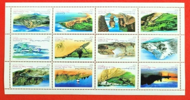 CANADA STAMP #1483AI "Provincial Parks" Pane/12 from field stock 1993 ...