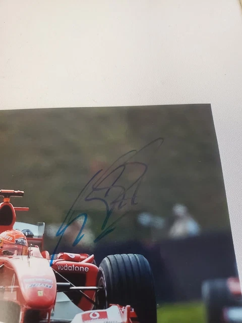 F1 MICHAEL SCHUMACHER orginal Picture autograph hand signed £55.00 ...