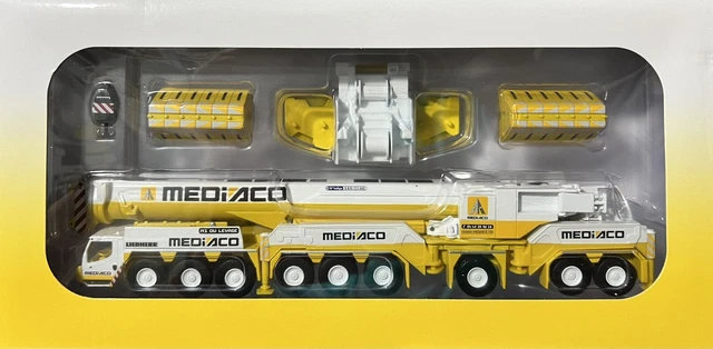 MODELLI DI CAMION Liebherr LTM 1750-9.1 gru "Mediaco" WSI scala 1:87 ...