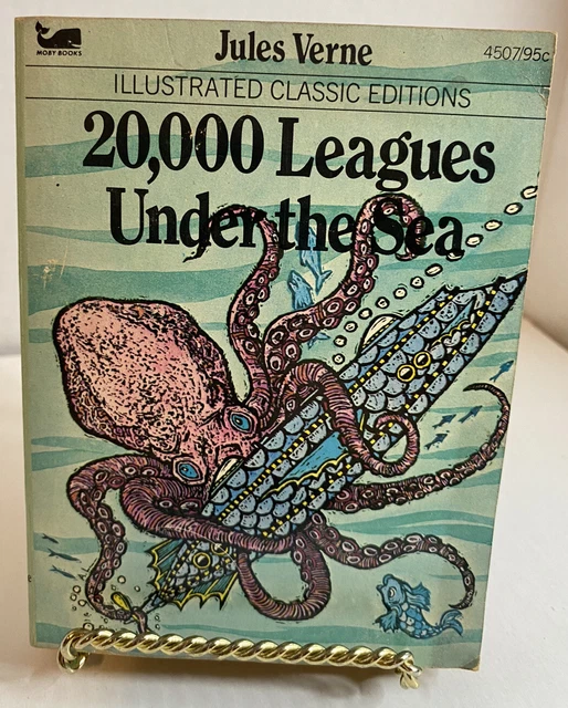 MOBY BOOKS ILLUSTRATED Classic Edition Mini Books 1977 20000 Leagues ...